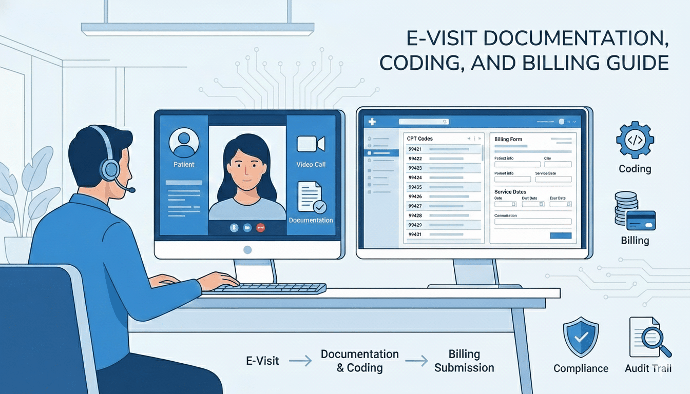 How E-Visit Documentation Coding and Billing Works